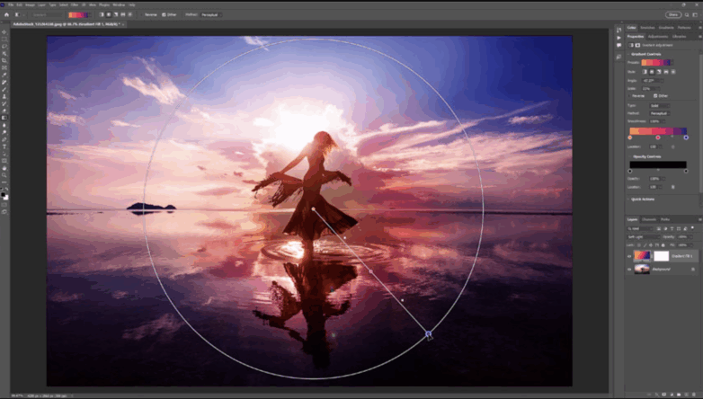 Live Gradients in Photoshop 2025: Real-Time Color Control for Designers ...
