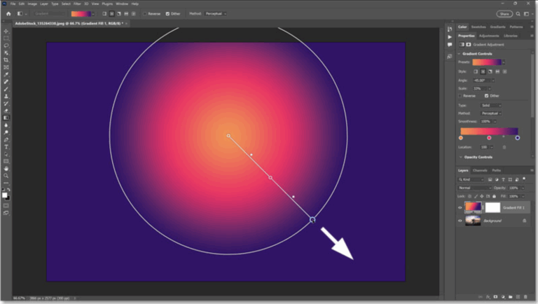 Live Gradients in Photoshop 2025: Real-Time Color Control for Designers ...